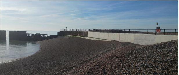 Hastings coastal protection works (2017 to 2018) – South East Coastal Group