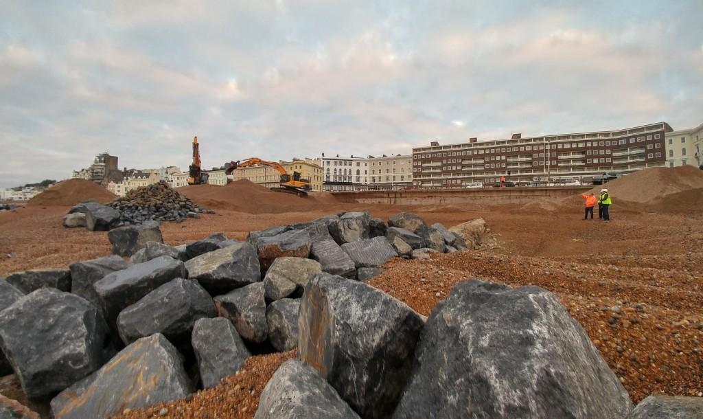 Hastings coastal protection works (2017 to 2018) – South East Coastal Group